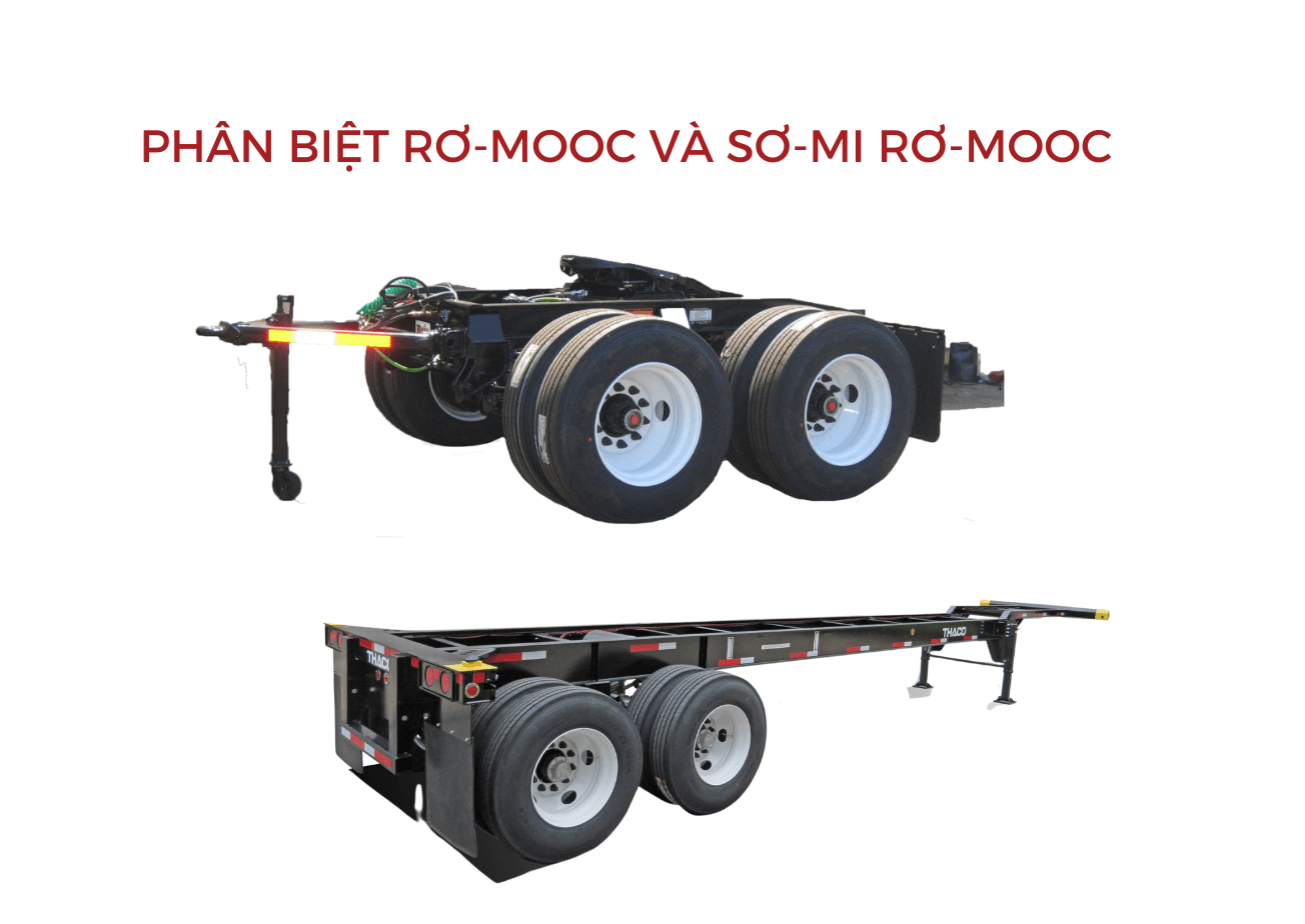 PHÂN BIỆT RƠ-MOOC VÀ SƠ-MI RƠ-MOOC